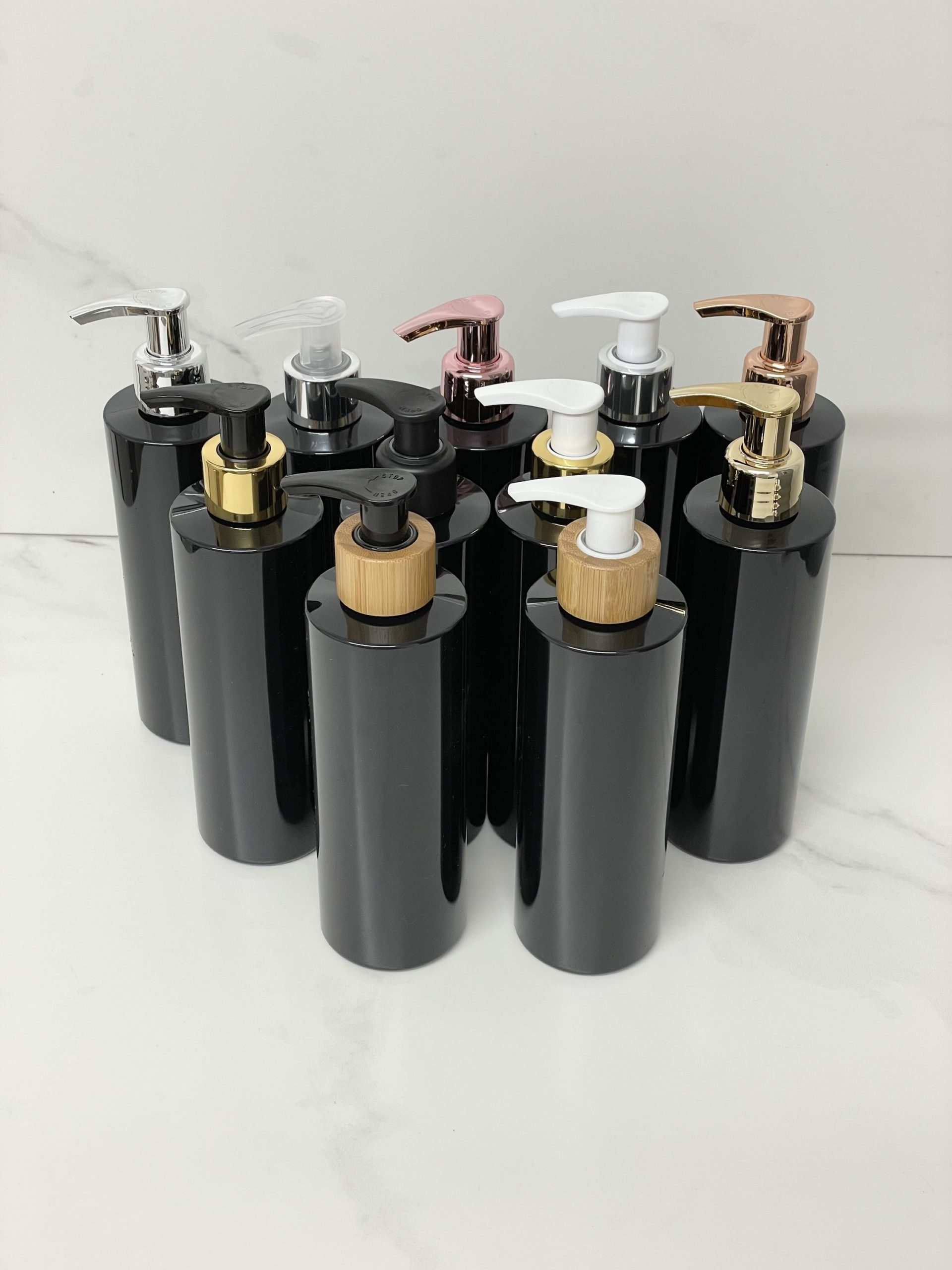 Black 250ml tubular (small) PET Bottle – pump/lid not included - ZMDesigns