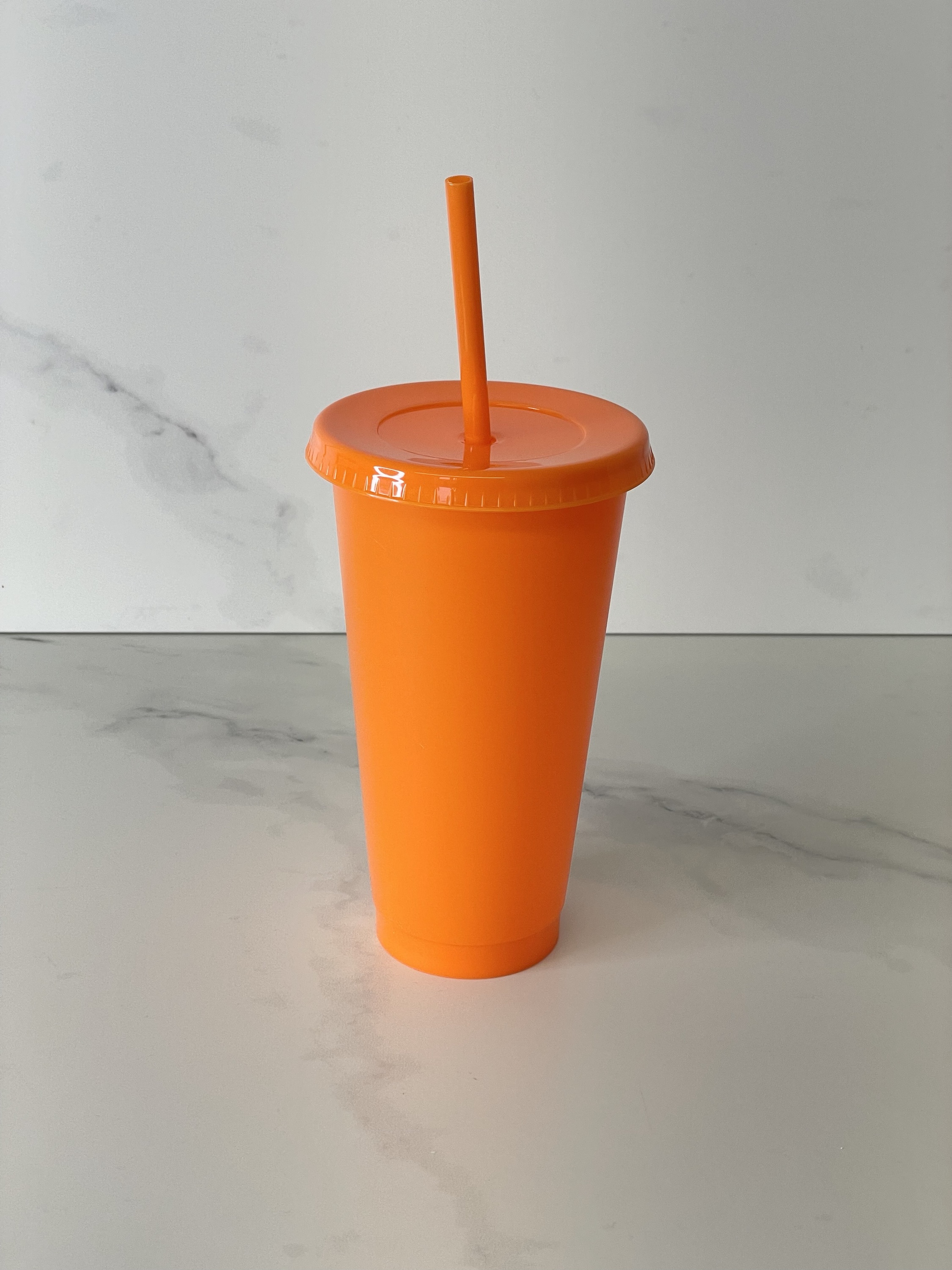 Orange cold cup 24oz - ZMDesigns
