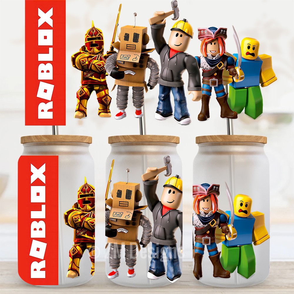 #60 UV DTF transfer wrap 16oz Roblox - ZMDesigns