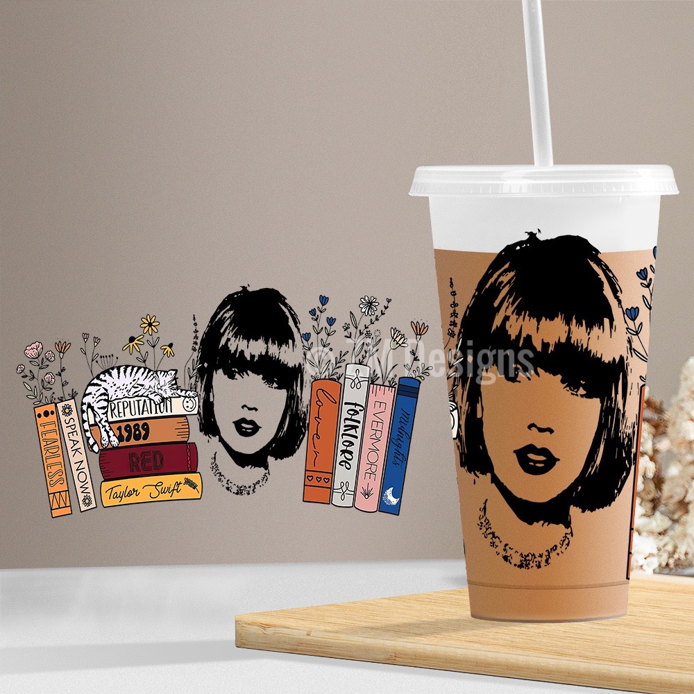 #64 UV DTF transfer wrap 24oz Swift Face - ZMDesigns