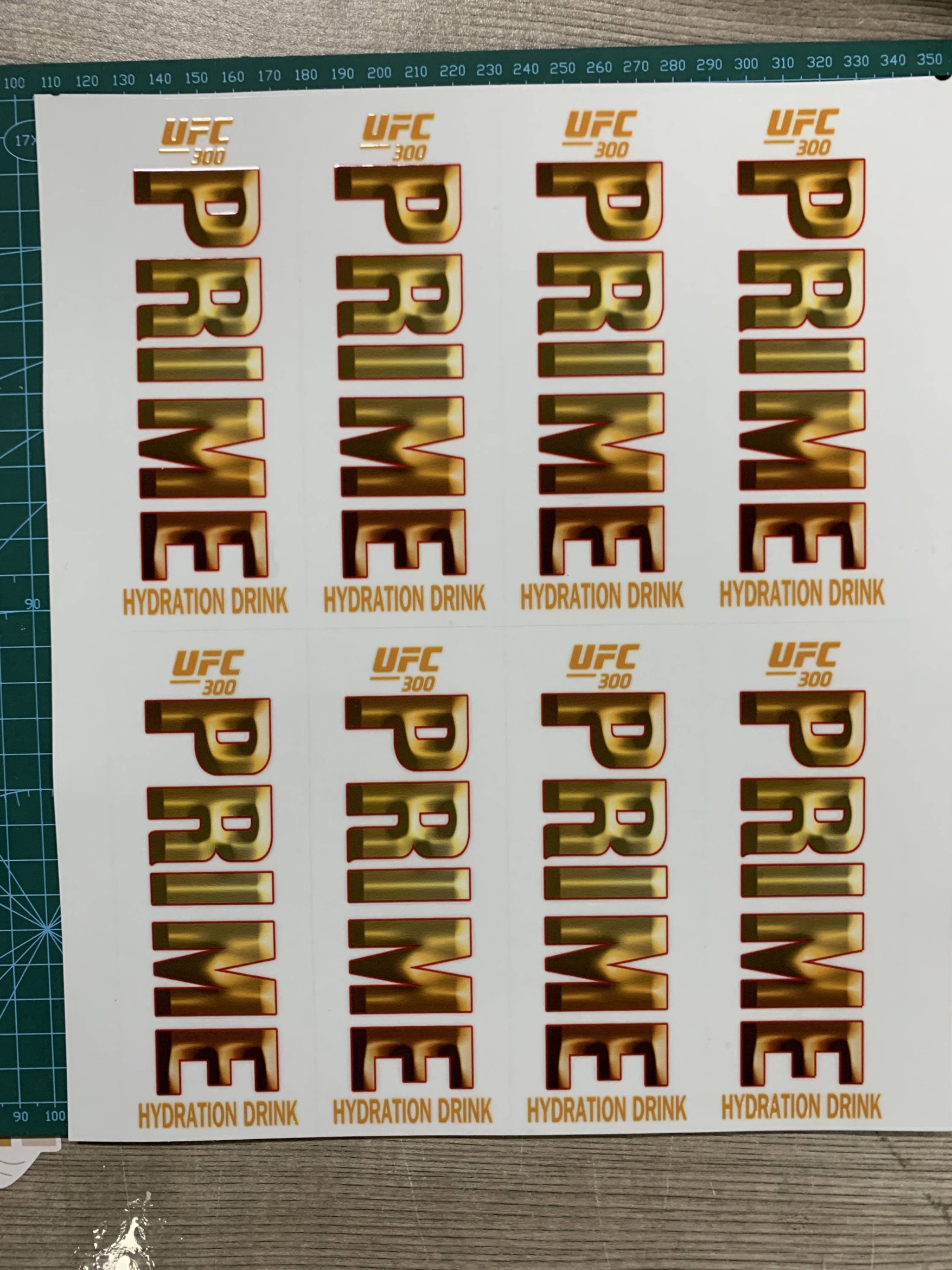 Prime UV DTF UFC 300 - ZMDesigns