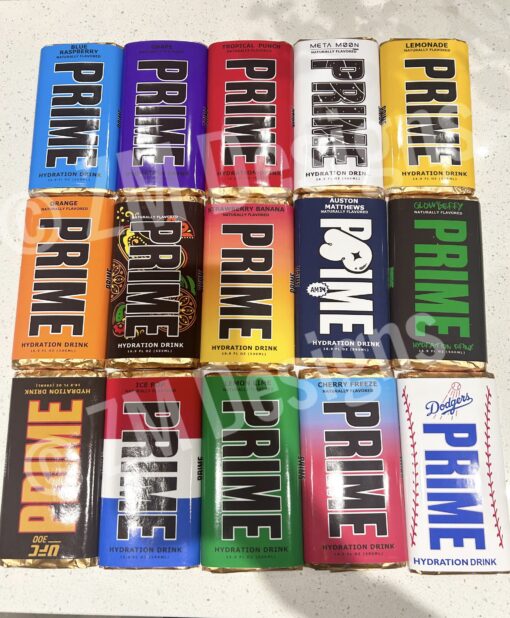 Prime Chocolate Wrappers – 16 flavours - ZMDesigns