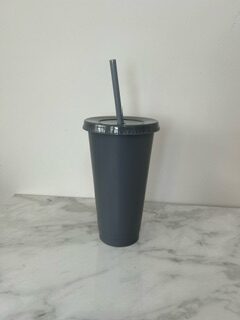 Dark grey cold cup 24oz - ZMDesigns