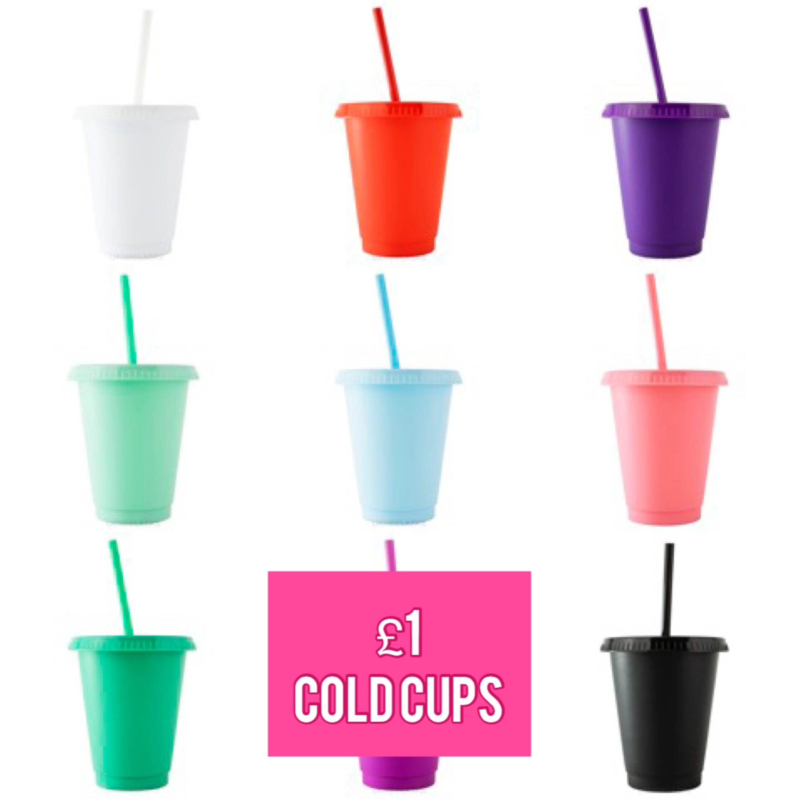 16oz Cold cups (Due 26th August) - ZMDesigns