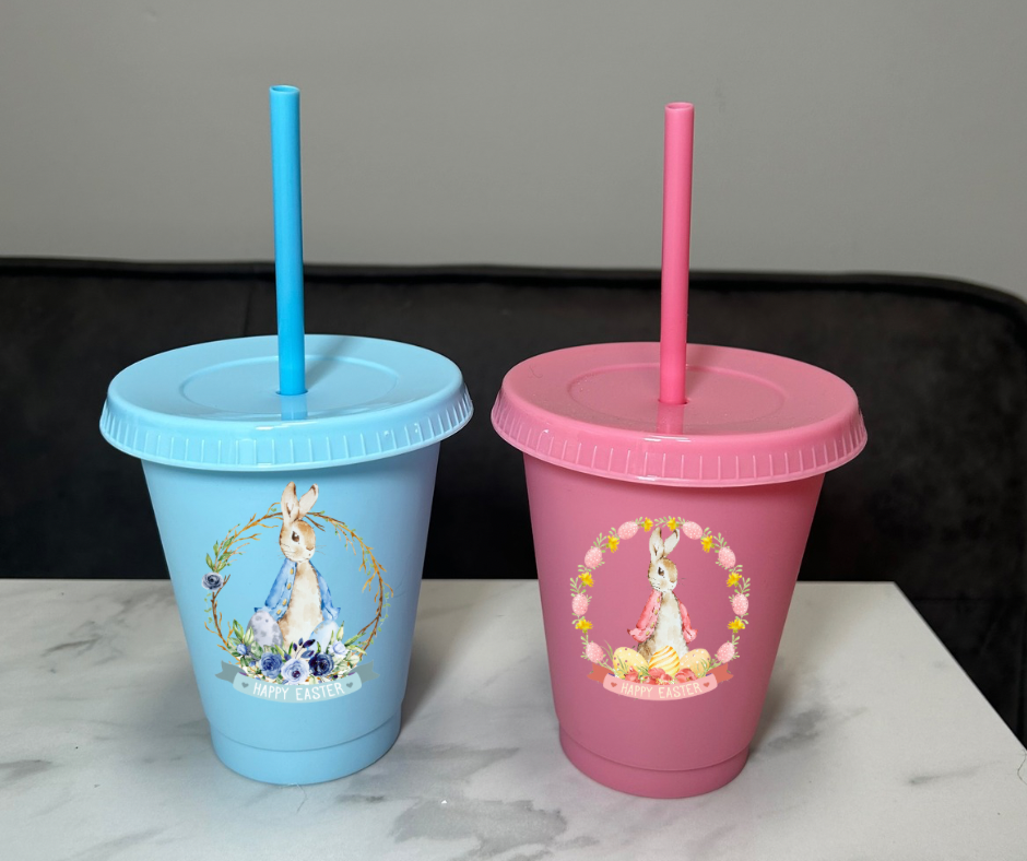 Pastel blue Cold Cup 16oz - ZMDesigns