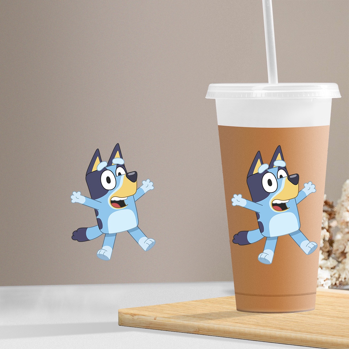 Bluey single uv dtf - ZMDesigns